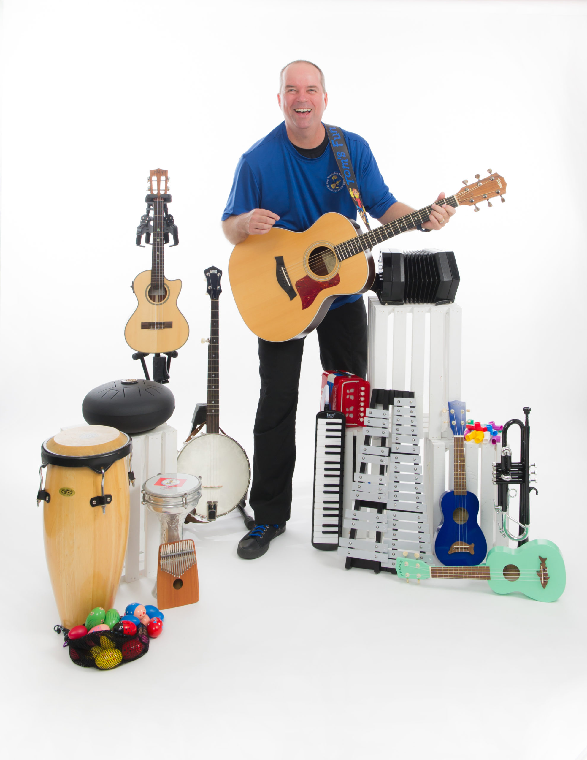 Music and teamwork with Toms Fun Band - Woodchase Park